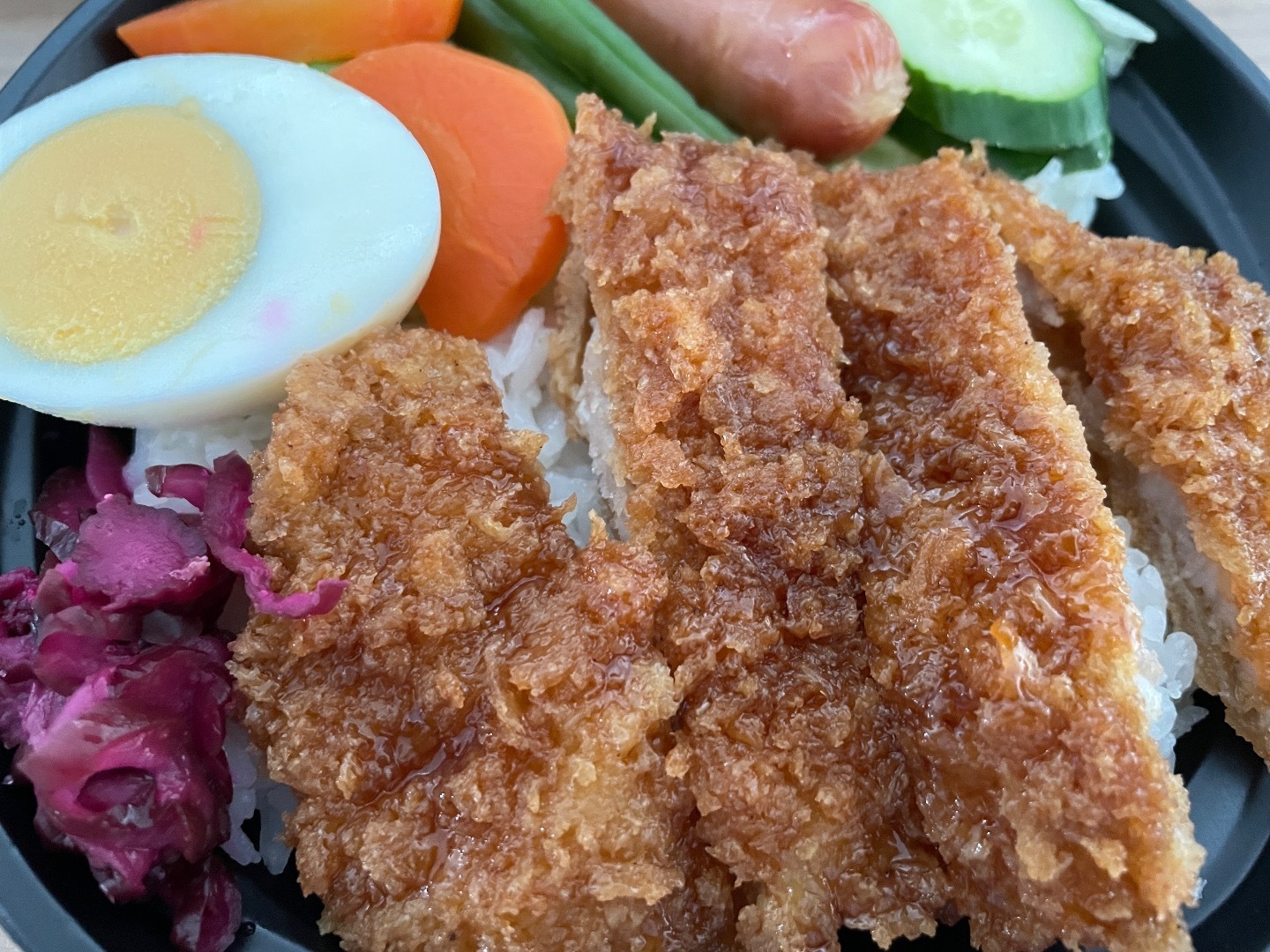 今日のお弁当：濃厚ソースかつ丼: 音源収集・ラーメン・お弁当のひたすら記録